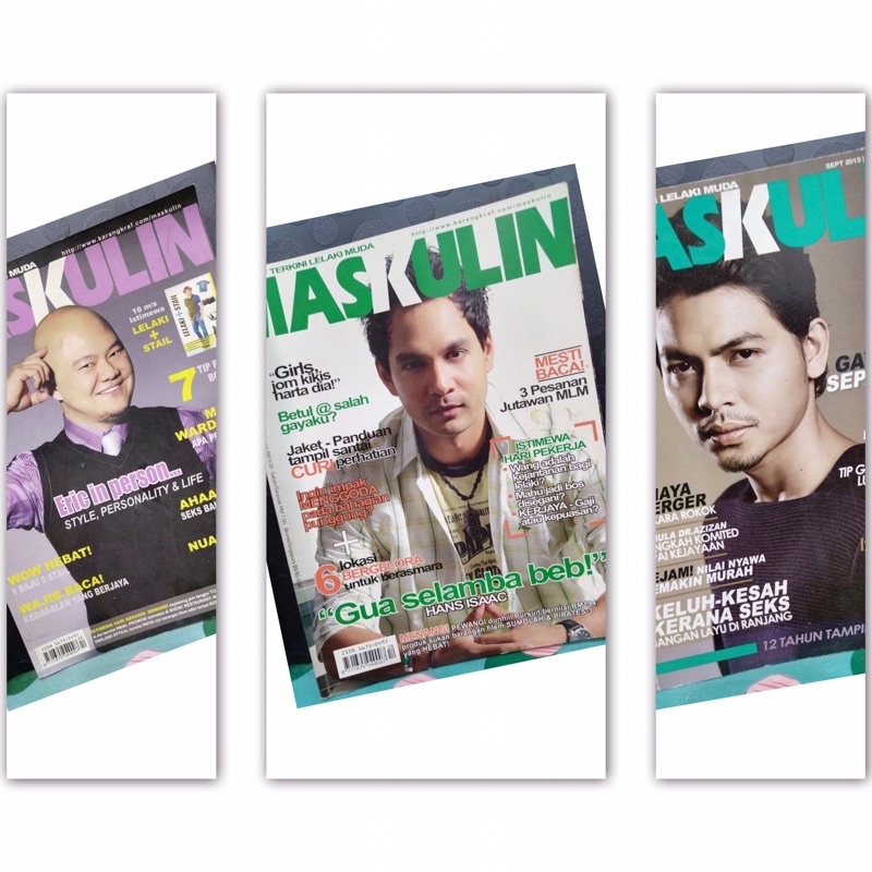 Majalah Maskulin, Majalah terpakai | Shopee Malaysia