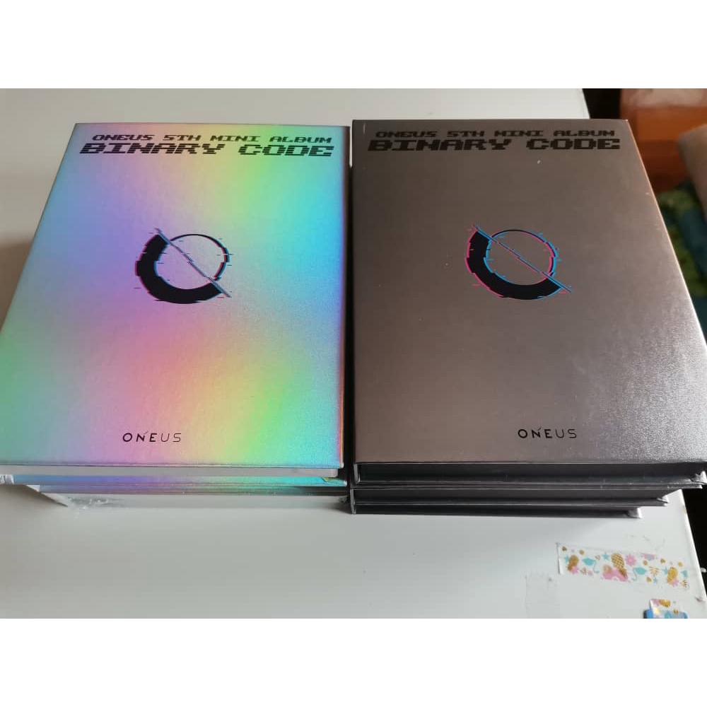 ONEUS BINARY CODE w Music Korea POBs | Shopee Malaysia