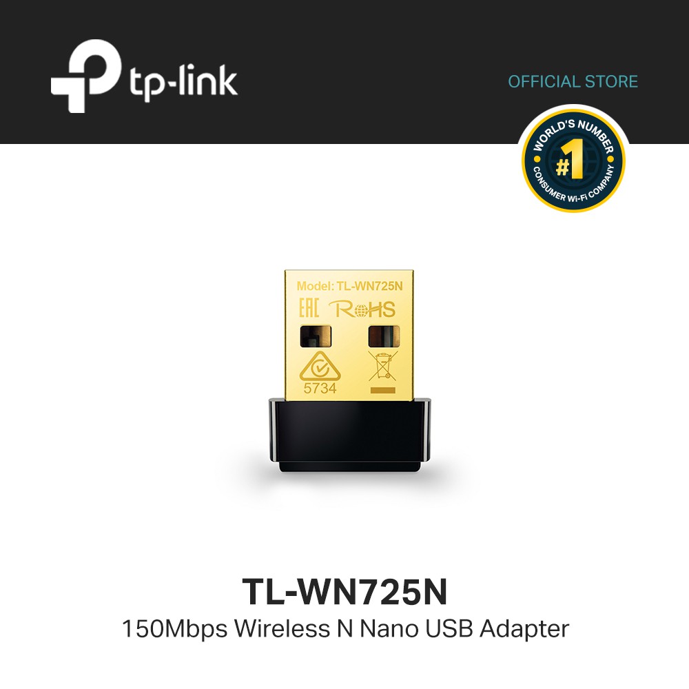 TP-Link Nano Wireless N USB WiFi Adapter with Soft AP TL-WN725N ...
