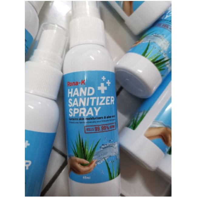 #HOT ITEM#Ready Stock🔥Hand Sanitizer Sanitiser (65ml) 75%Alcohol Rona k brand | Shopee Malaysia