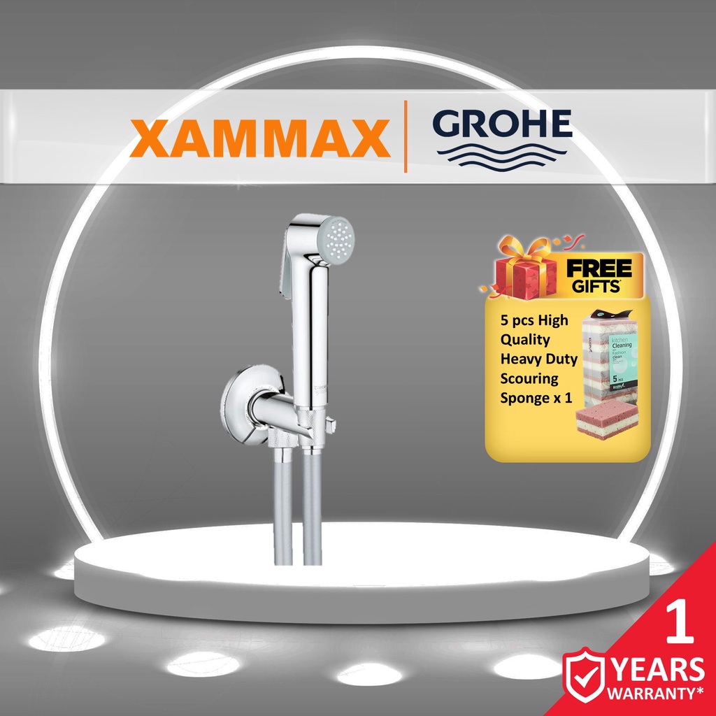 Grohe Hand Spray Bidet 26358000 Tempesta-F Trigger Spray 30(Chrome ...