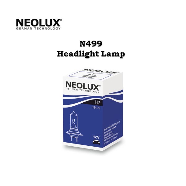 NEOLUX LAMPU BESAR LORI H7 N499A- 24V 70W PX26D | Shopee Malaysia