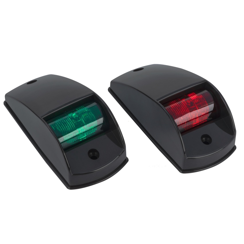 Marine LED Boat Navigation Side Light (Green Starboard Light & Red Port ...