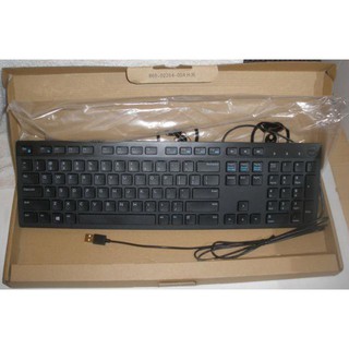 Original DELL KB216 KB216-BK-US Ultra Slim Multimedia Silent key USB ...