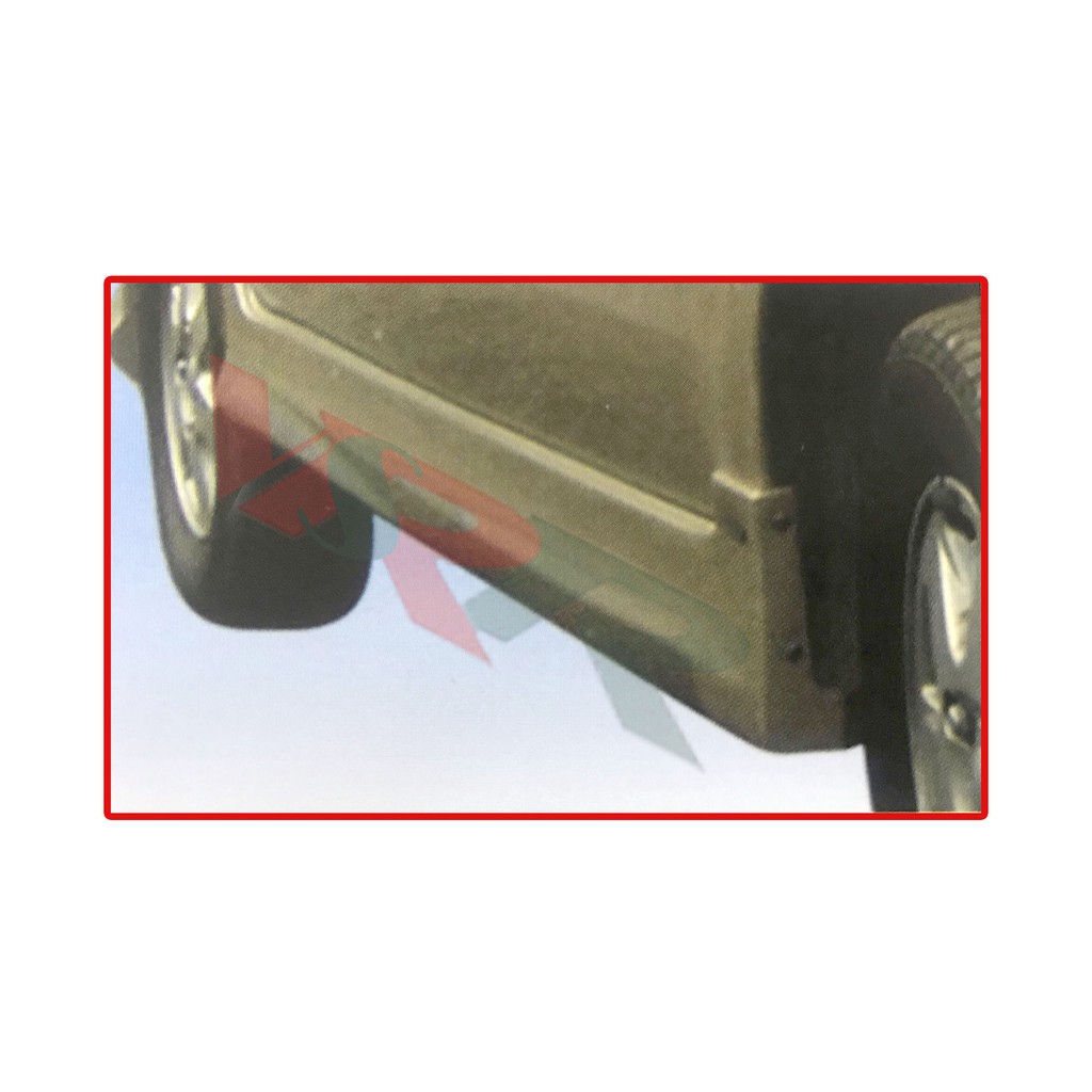 Toyota Avanza 1st Gen (2004) Side Skirt With Sticker Door Under Lower ...