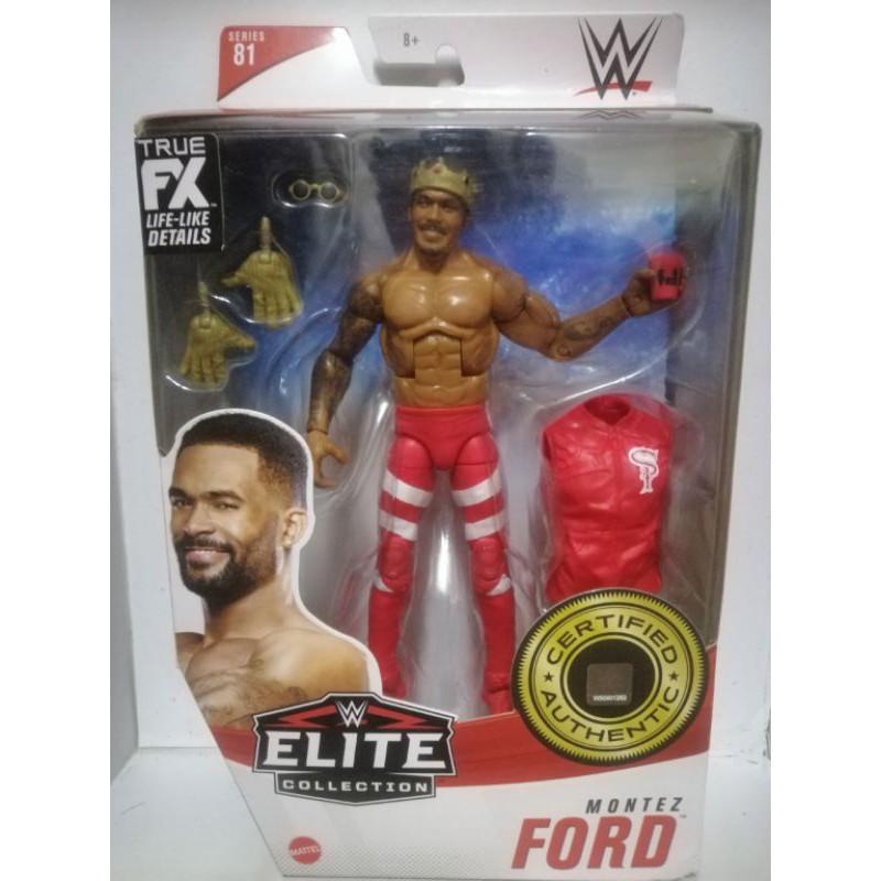 Mattel WWE Elite 81 Montez Ford Street Profits Wrestling Figure | BeeCost
