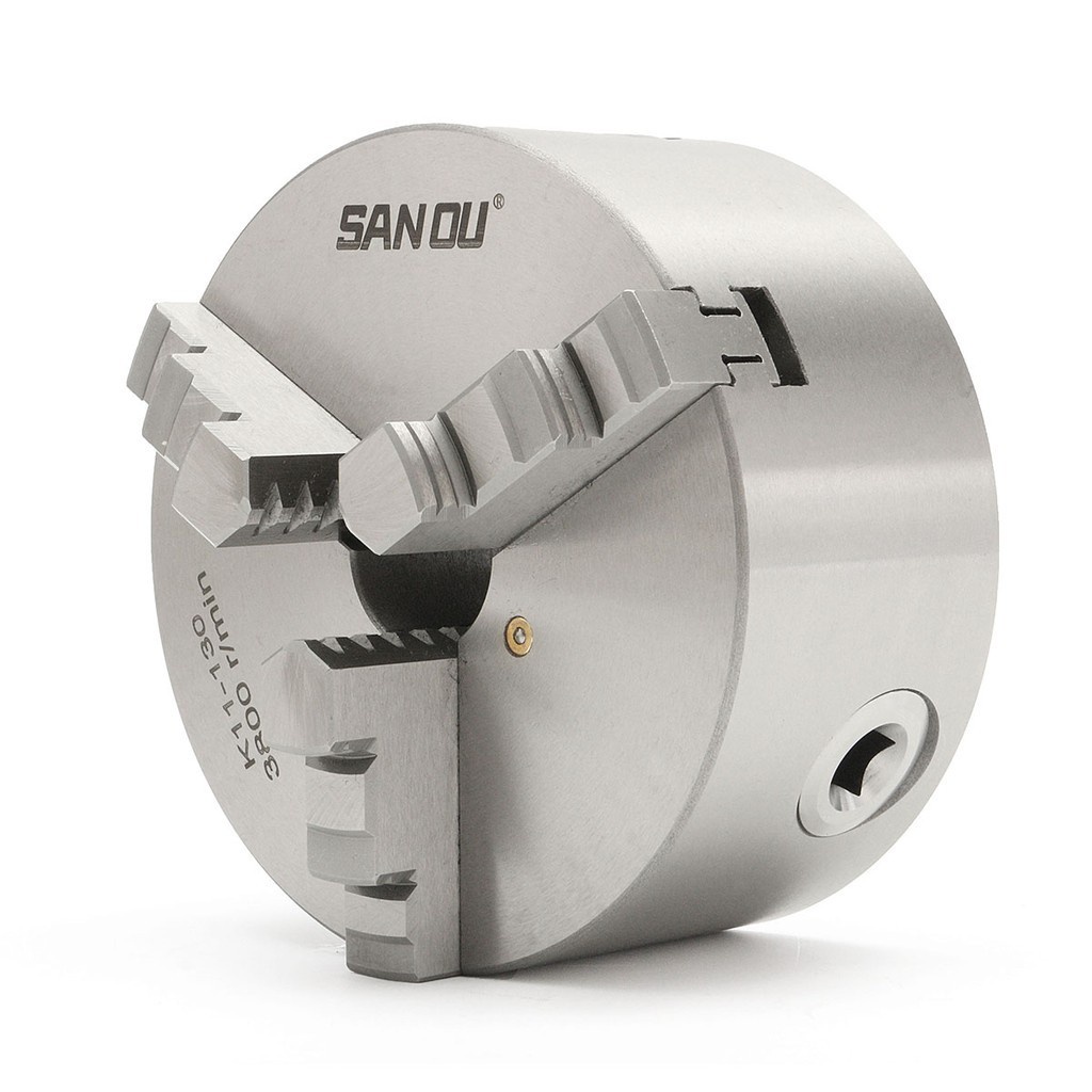 SANOU K11-130 LATHE Chuck three Jaw Manual mini Self-Centering Chuck ...