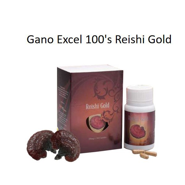 Gano Excel Reishi Gold 100 Capsules | Shopee Malaysia