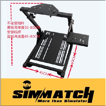 Cockpit SIM RACING RACK HighEnd Z Cockpit Foldable Stand Fanatec ...