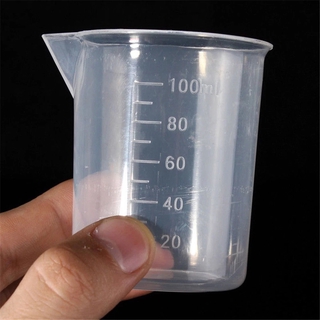 100ml Clear Plastic Graduated Measuring Jug/Kitchen Measuring Cup for ...