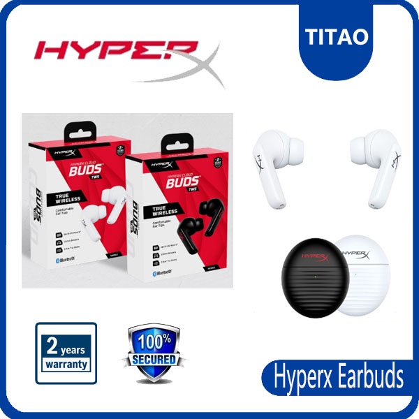 [New in 2022] HyperX Cloud Earbuds TWS Wireless Gaming Bluetooth ...