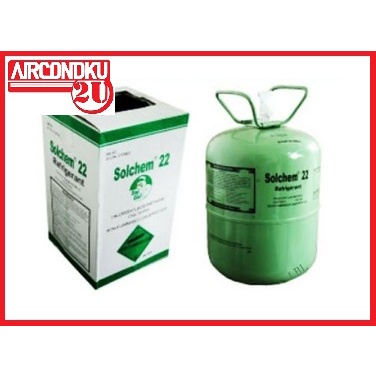 Solchem 22 gas Refrigerants R22 GAS AIR COND (13.6kg) | Shopee Malaysia