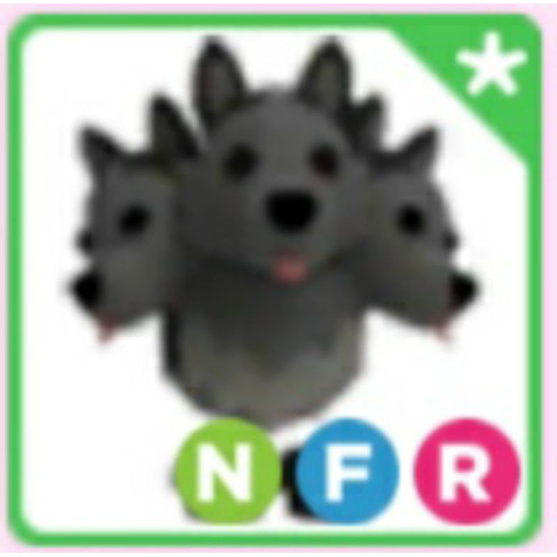 1 Roblox Adopt Me Legendary Pet Neon Fly Ride NFR Cerberus | Shopee ...