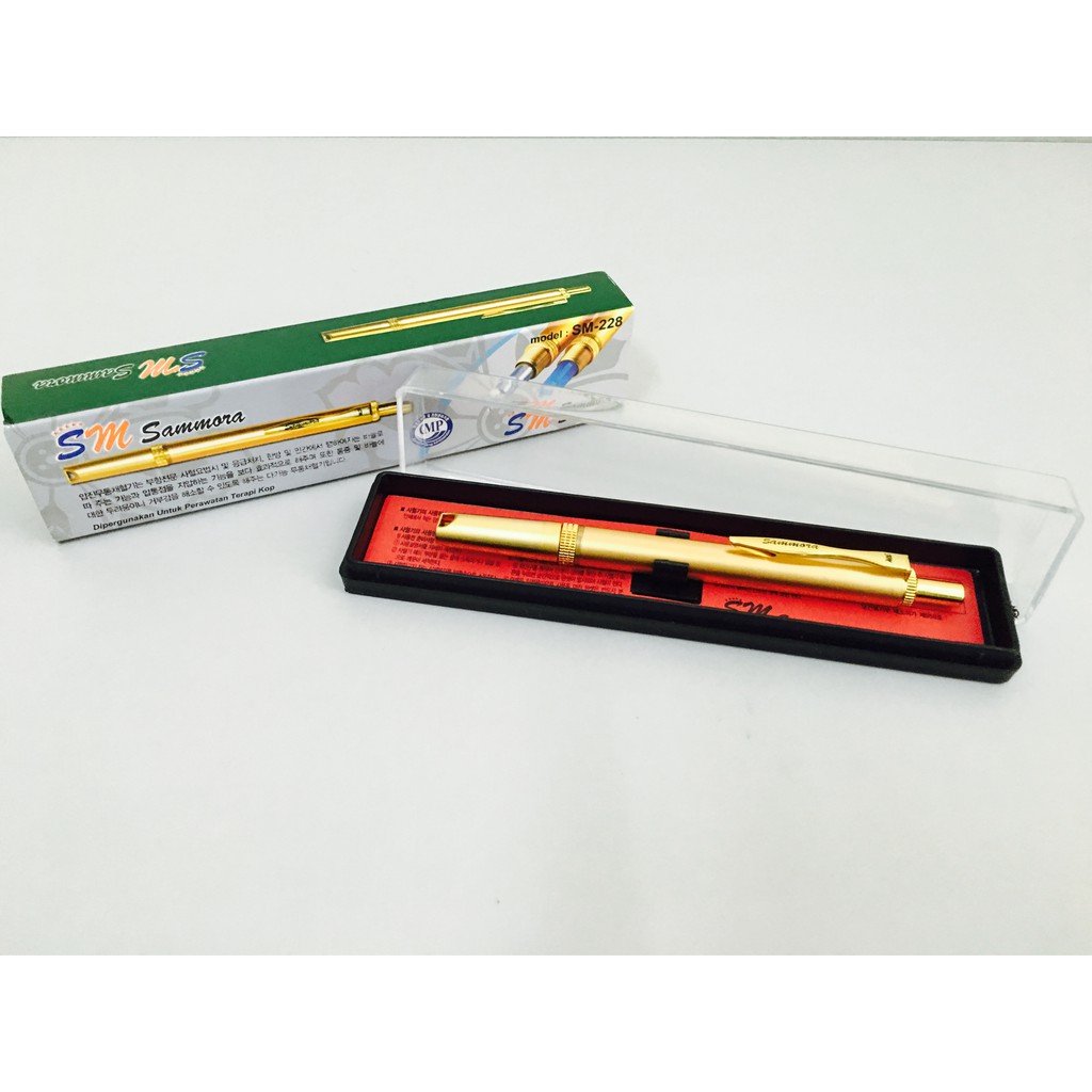 PEN BEKAM GOLD JENAMA SAMMORA (PALING TOP) | Shopee Malaysia