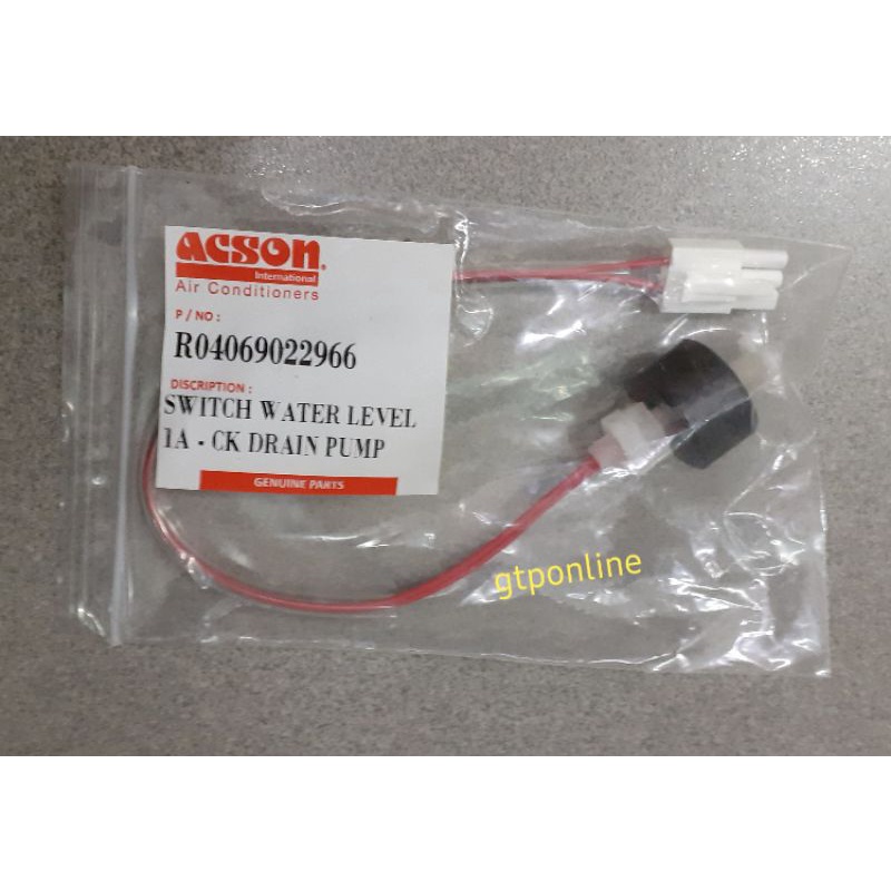 SWITCH WATER LEVEL 1A - CK DRAIN PUMP / FLOAT SWITCH DAIKIN ACSON YORK ...