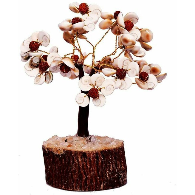 Original & Natural Gomathi Chakra With Rudraksha Beads Tree | Shopee ...