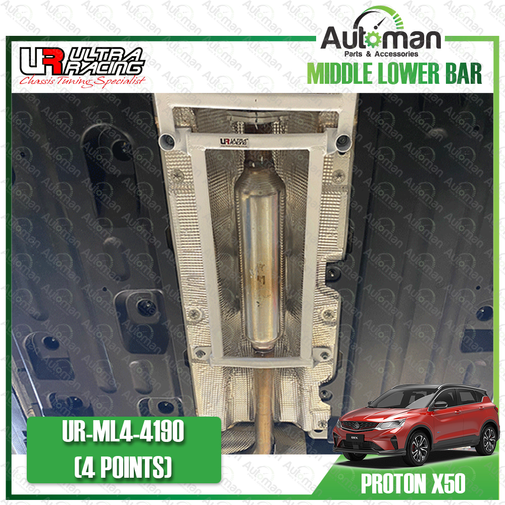 Proton X50 Ultra Racing Middle Lower Bar / Member Brace (4 Points ...
