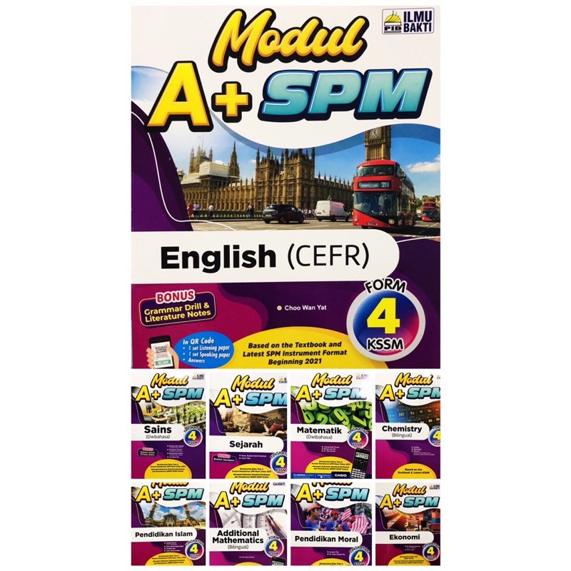 Modul a+ spm form 4 / tingkatan 4 / buku latihan / workbook / aktiviti ...