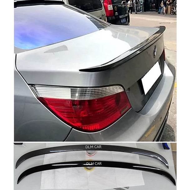 [READY STOCK] BMW E60 spoiler DUCK TAIL with piano black paint carbon ...