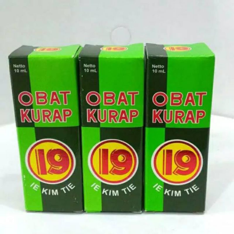 OBAT KURAP CAP 19 10ml | Shopee Malaysia