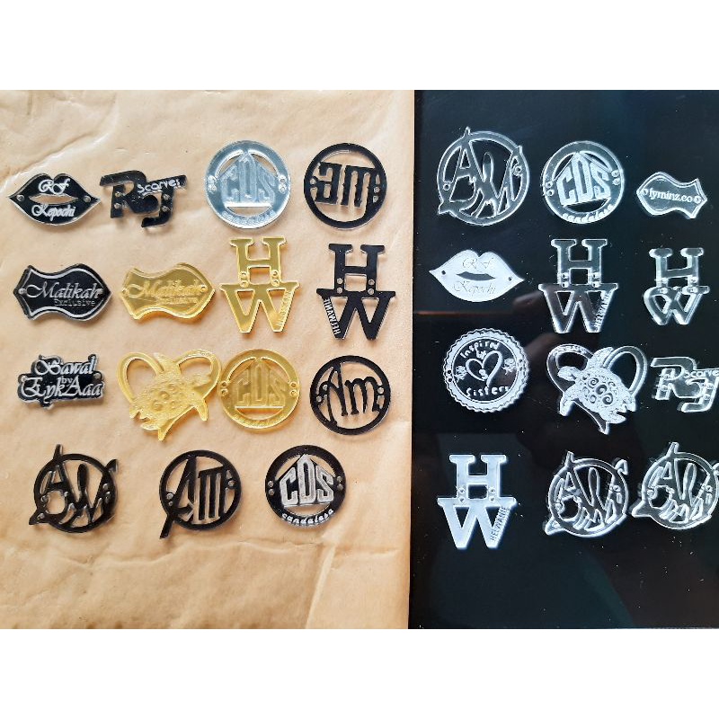 Metalen Logo Labels Custom Merknaam Kleding Tags Voor, 49% OFF