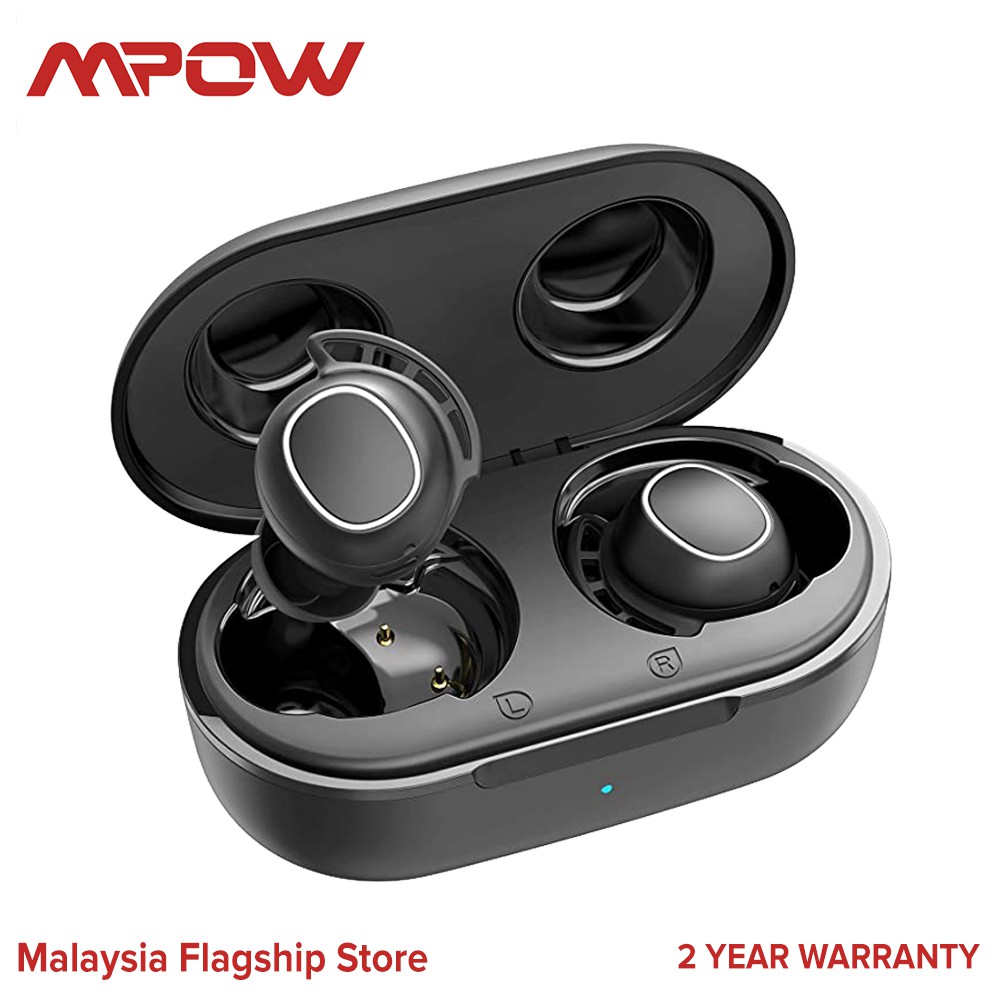 Mpow M30 M30 PLUS Wireless Earbuds Immersive Bass Sound with Mic Power Bank Bluetooth Earbuds ...