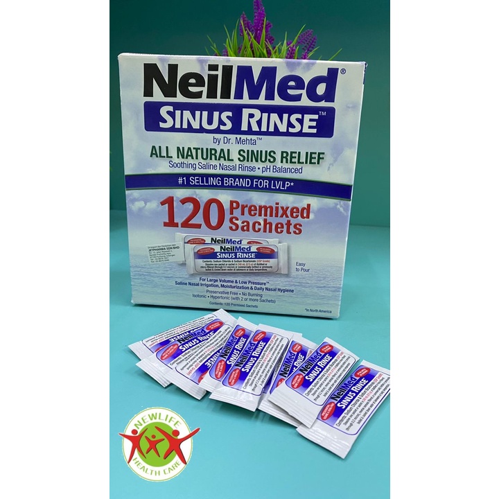 Neilmed Sinus Rinse Adults Premixed (10 sachet) | Shopee Malaysia