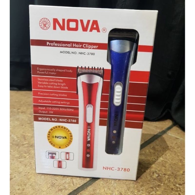 Nova Professional Hair Clipper | Shopee Malaysia