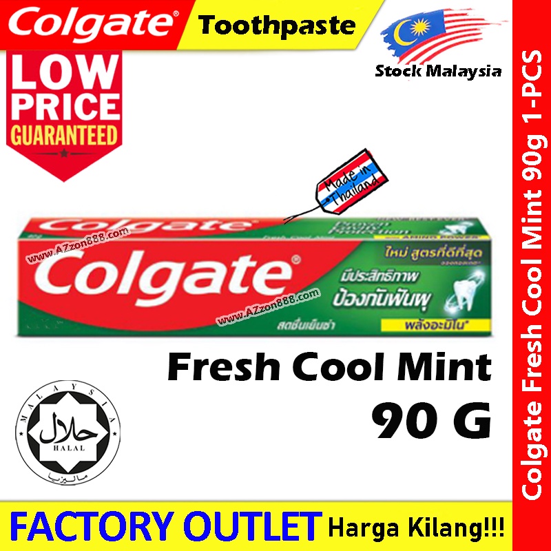 Colgate Toothpaste - Fresh Cool Mint - Great Regular Flavor - 90g ...