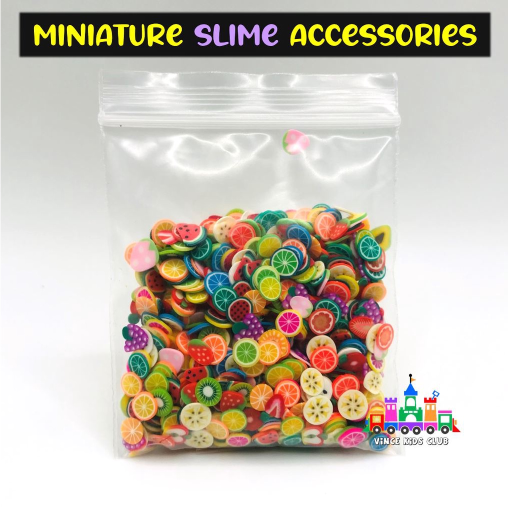 Ready Stock!! Children DIY Slime Accessories/Topping for Crystal Slime ...