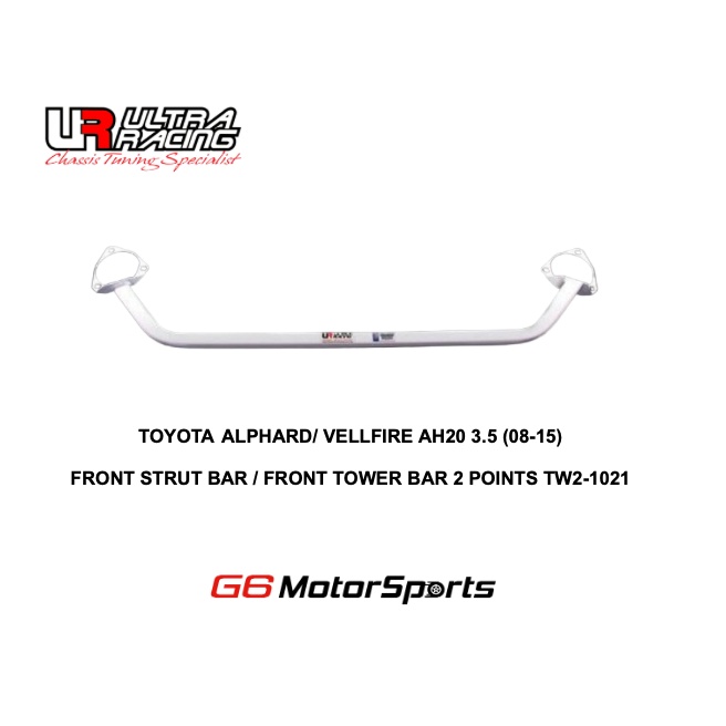TOYOTA ALPHARD/ VELLFIRE AH20 3.5 (08-15) - ULTRA RACING SAFETY BAR ...
