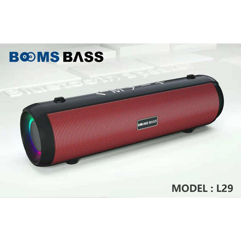 BOOMS BASS L29 TWS Wireless Bluetooth 5.0 Portable Speaker ...