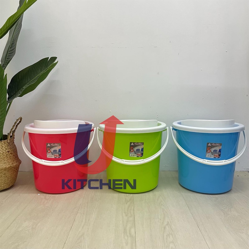 BESTWARE Mop Pail with Cover Set / Baldi Plastik / Tong Mop / Baldi Mop ...