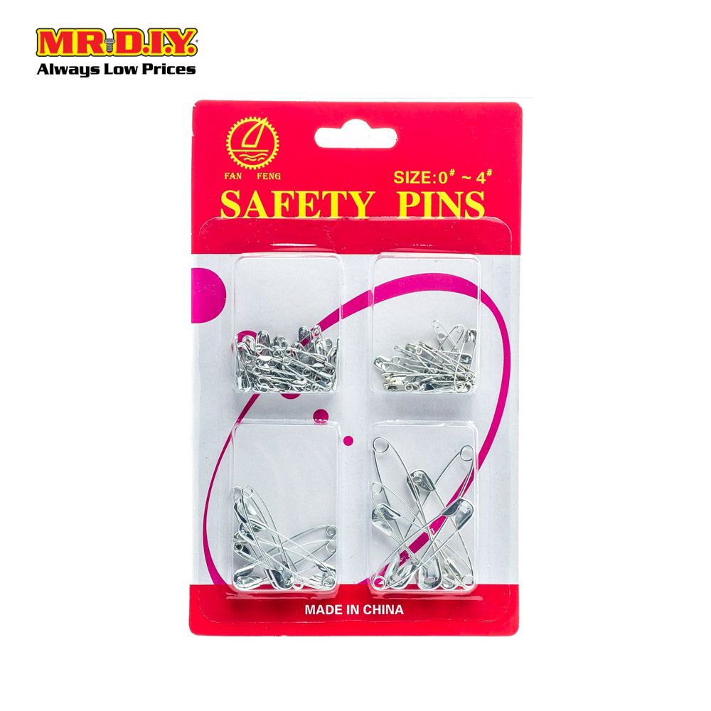 FAN FENG Safety Pins (Size 0" - 4") | Shopee Malaysia