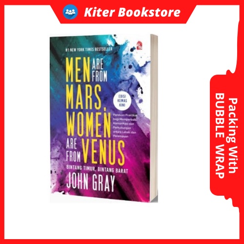 Buku Men Are From Mars Women Are From Venus Edisi Kemas Kini oleh John Gray Buku Novel Cinta ...