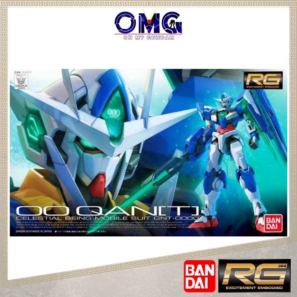 Bandai Gundam RG 00 Qant 00q 61604 06312 1/144 1 144 Real Grade 00Q OOQ ...