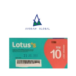 Lotus/Tesco RM10 (Exp: Jan 2024) Gift Shopping Cash Voucher Baucer ...