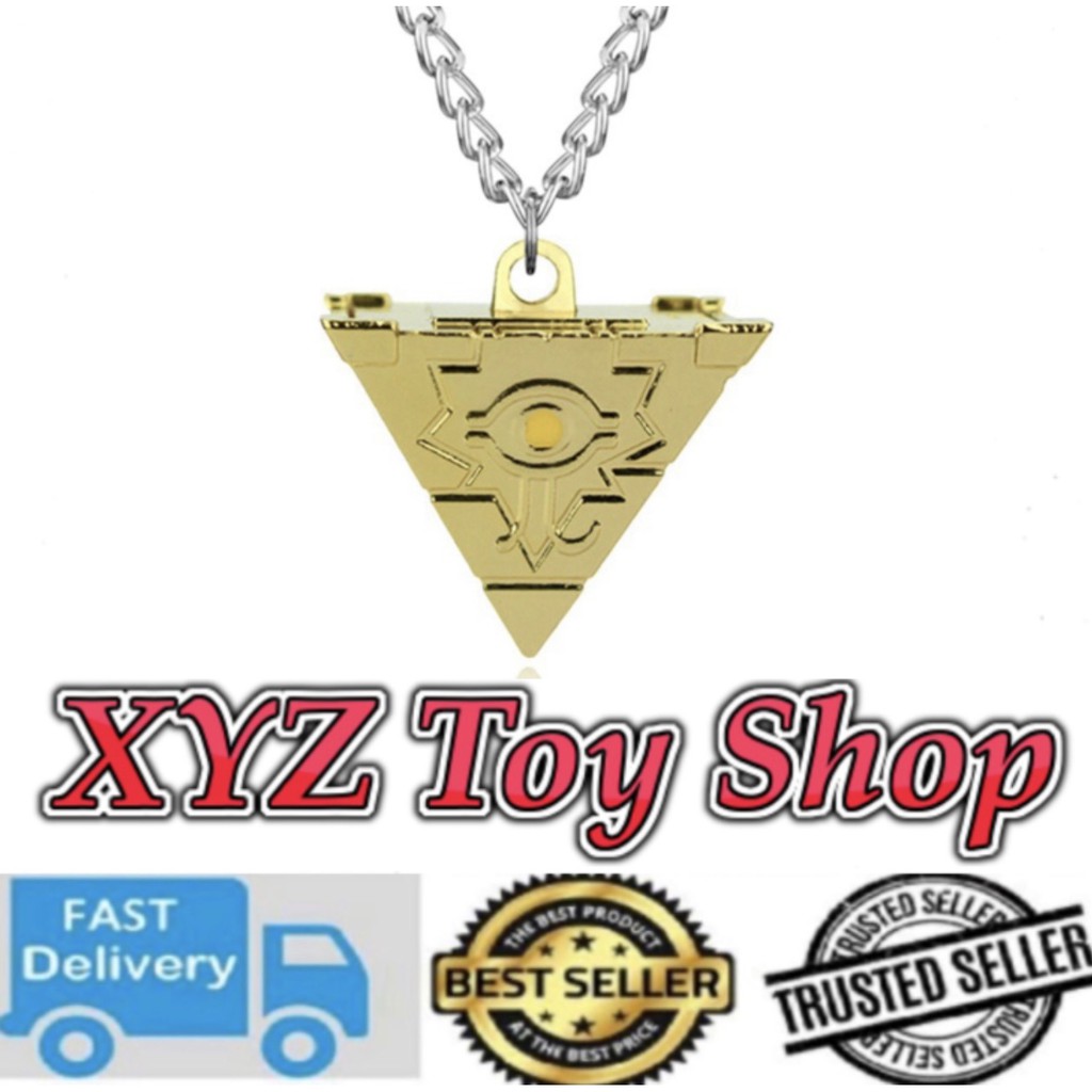 Yugioh Millenium Puzzle Golden NECKLACE (100% Ready Stock Fast Postage ...