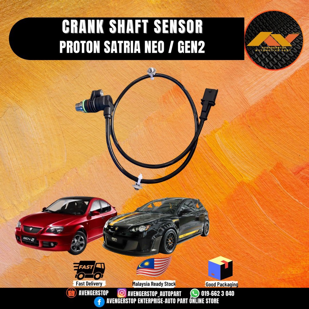 CRANK SHAFT SENSOR/TIMING SENSOR PROTON CPS/GEN2/PERSONA/BLM/FLX/EXORA ...