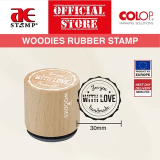 Handmade Stamps Series | Woodies Rubber Stamp | Chop siri buat sendiri ...