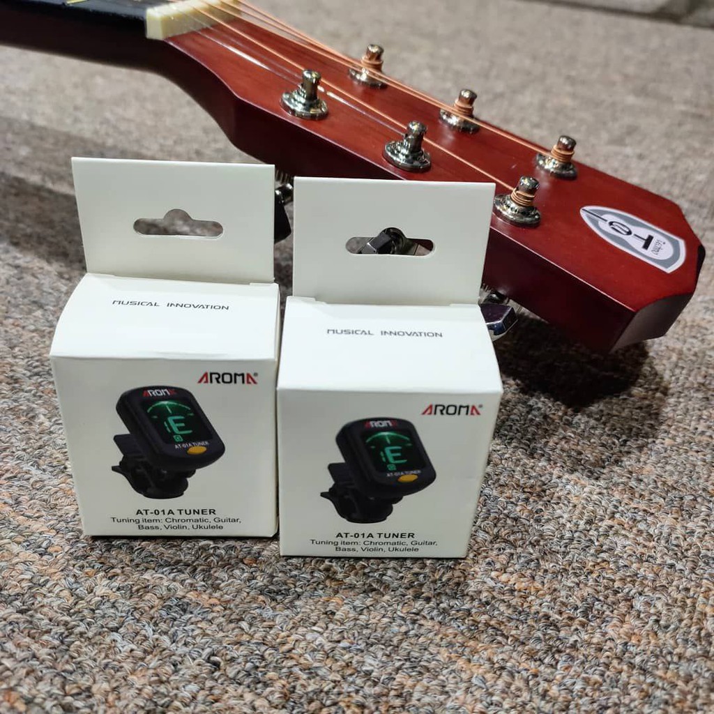AROMA TUNER AT-01A FOR GUITARS (CLIP ON) | Shopee Malaysia