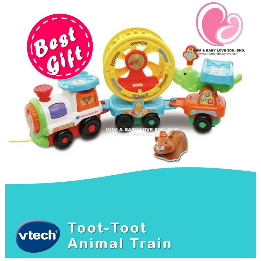 Vtech Toot-Toot Animals Kids Pretend Playset- Train (1 -5 Years ...