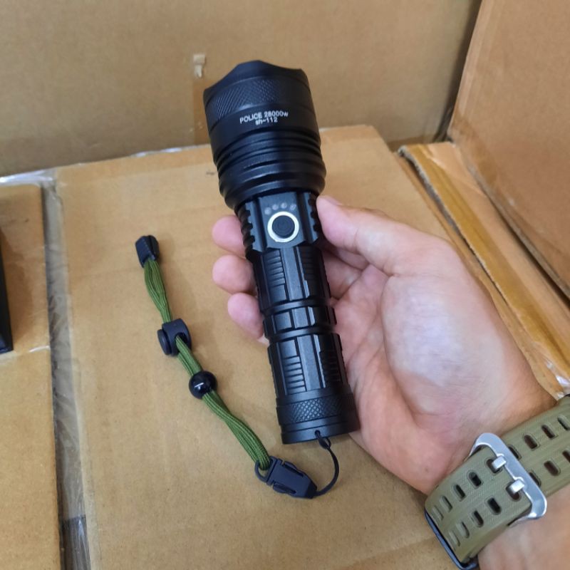 P90 Super Light Rechargeable Flashlight German Technology Powerful ...
