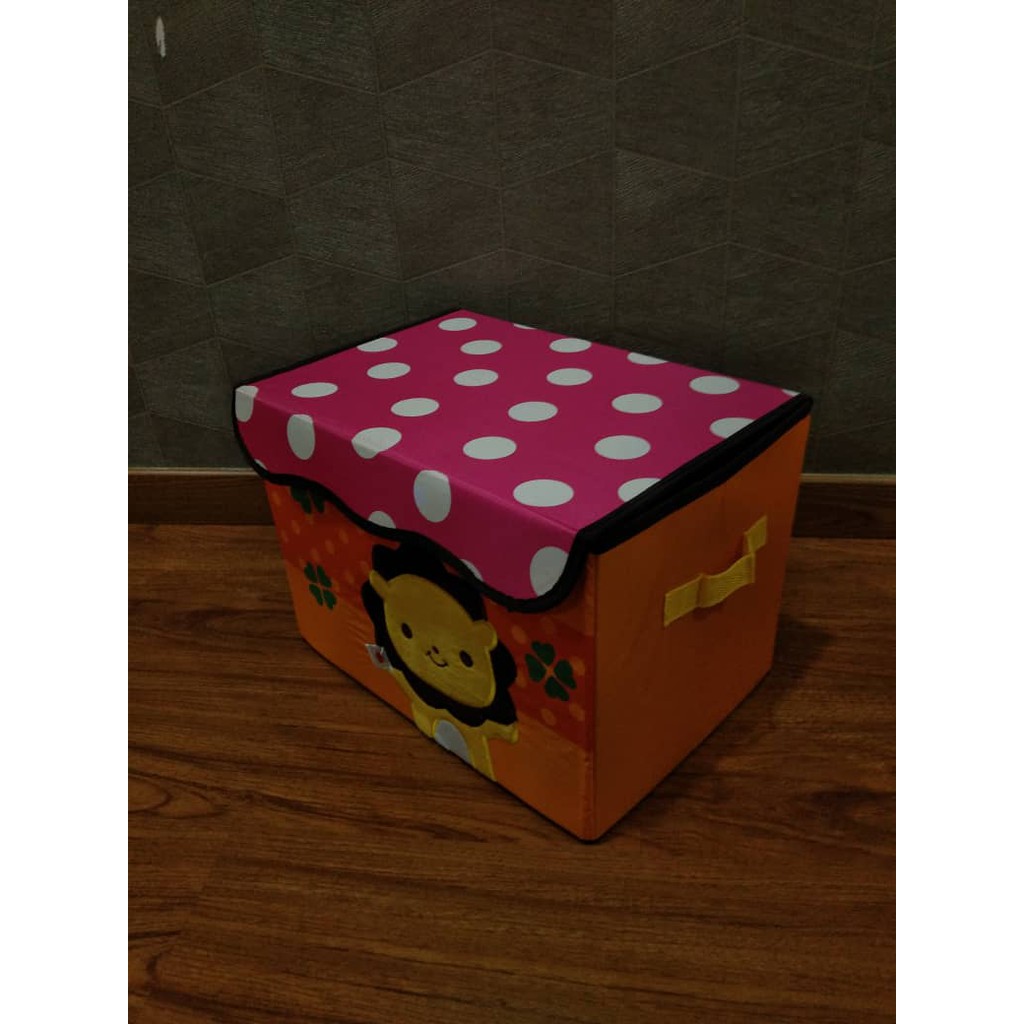 *ready stock*Foldable storage box(kids design) | Shopee Malaysia