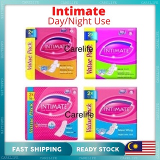 Intimate Sanitary Pad Day Use / Night Use Maxi / Slim / Maxi Wing ...