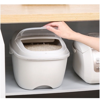 10kg Bekas Simpan Beras Tong Tempat Tupperware Besar Basmathi Siam Sumo ...