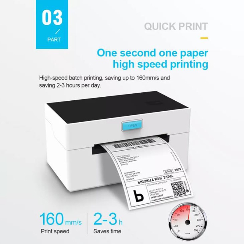 Xprinter Sticker Label Printer A6 Thermal Printer Wireless Waybill ...