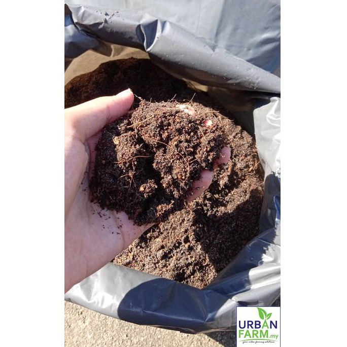 TANAH SEMAIAN TANAMAN ORGANIK 5KG NUTRIEN 8 dalam 1 / ORGANIC SOIL 5KG ...