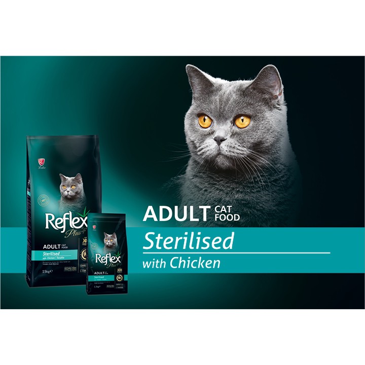 Reflex Plus Sterilised Chicken 15KG | Shopee Malaysia