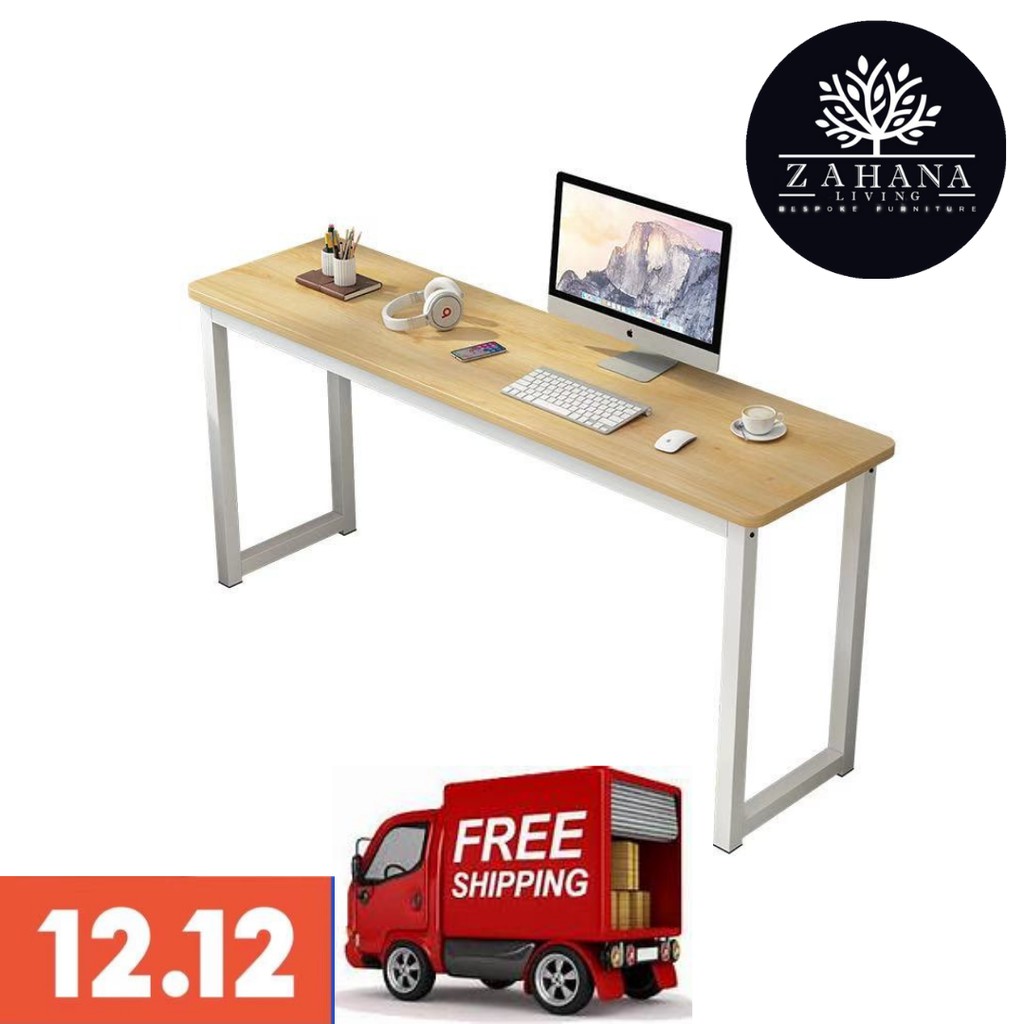 ZH Furniture Computer Desk, Large Office Desk Computer Table Study ...